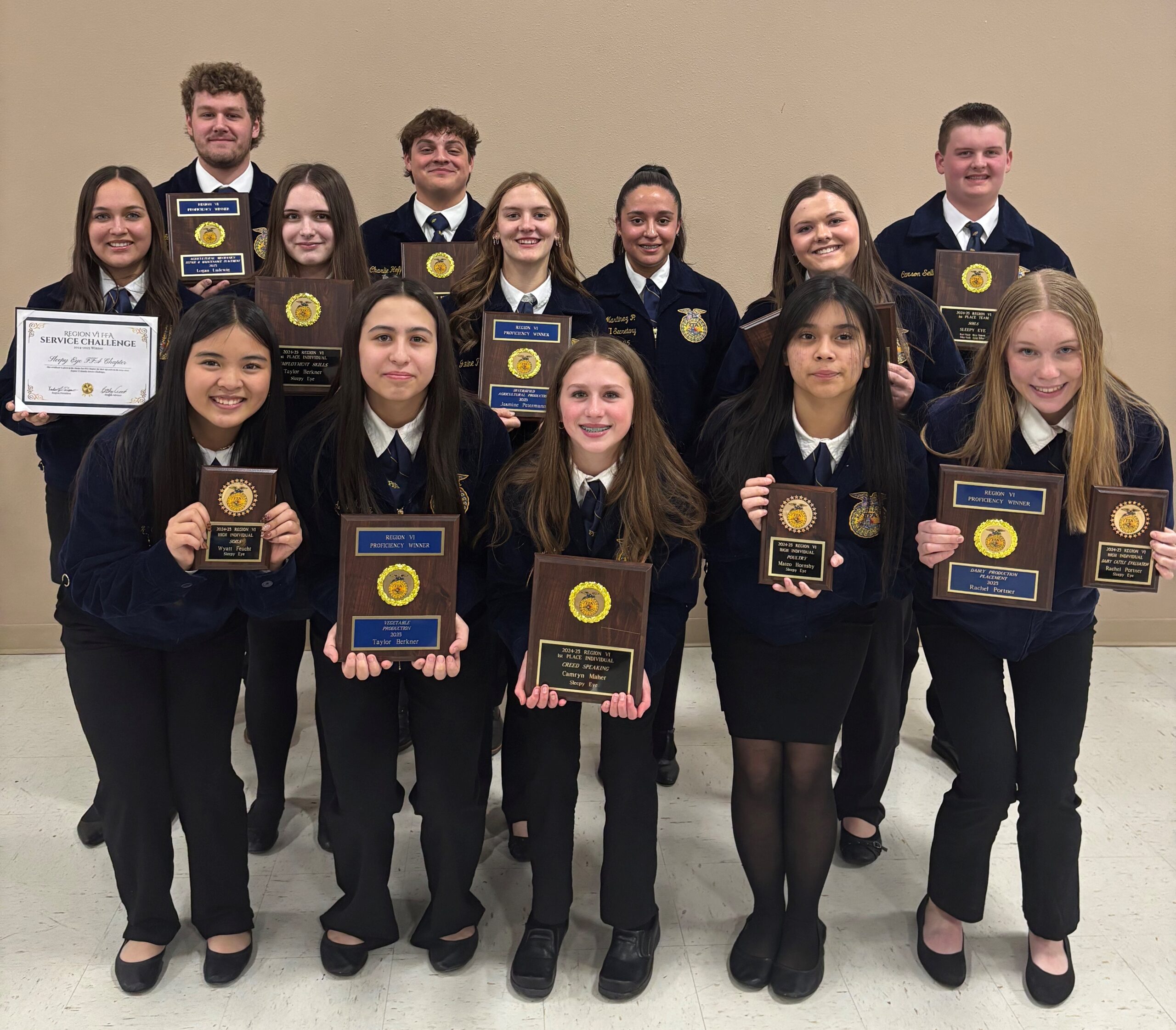 SE FFA attends Region Awards Banquet | News, Sports, Jobs - The Journal